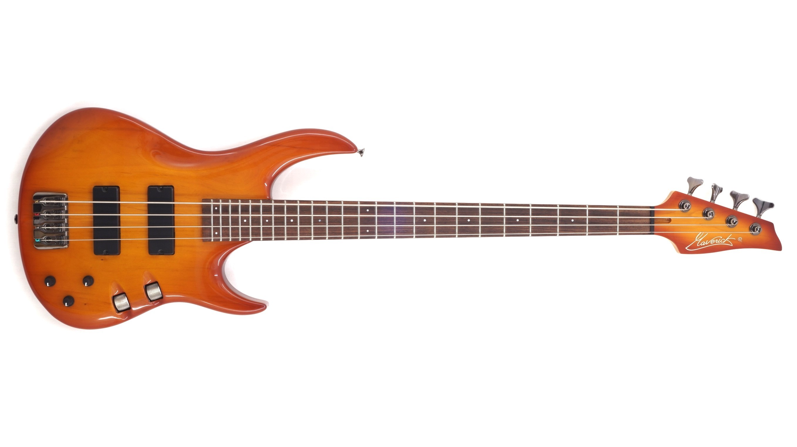 Maverick Nemesis S4 Bass (Heritage Sunburst) - Bass Guitars - Guitar ...