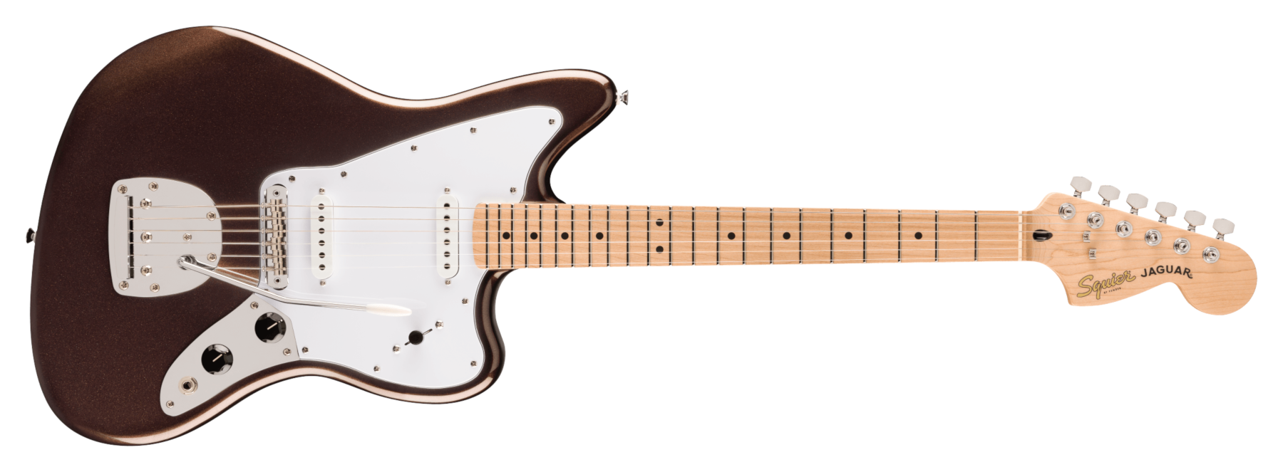 Squier Affinity Jaguar (Mystic Metallic Brown) - Electric Guitars ...