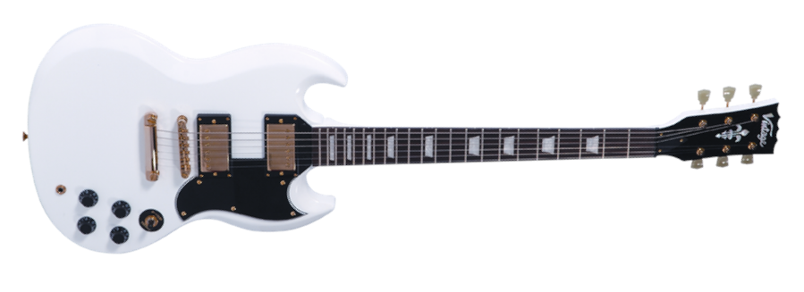Vintage VS6 Reissued (Arctic White) | Soundpad Guitar Shop